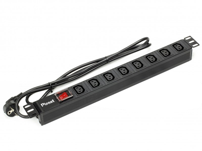 Power Distribution Unit , IEC C13 Type, 6/8 Way – Planet